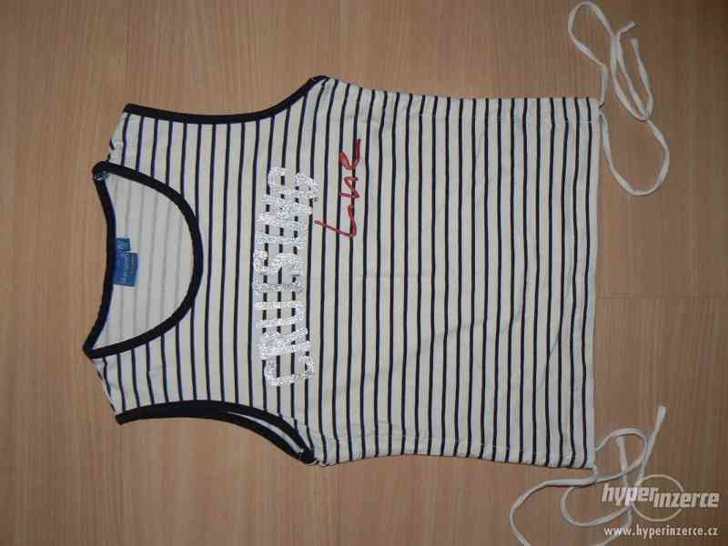 Pěkné dívčí moderní tílko značky BLUE SEVEN vel.152 - bazar ...