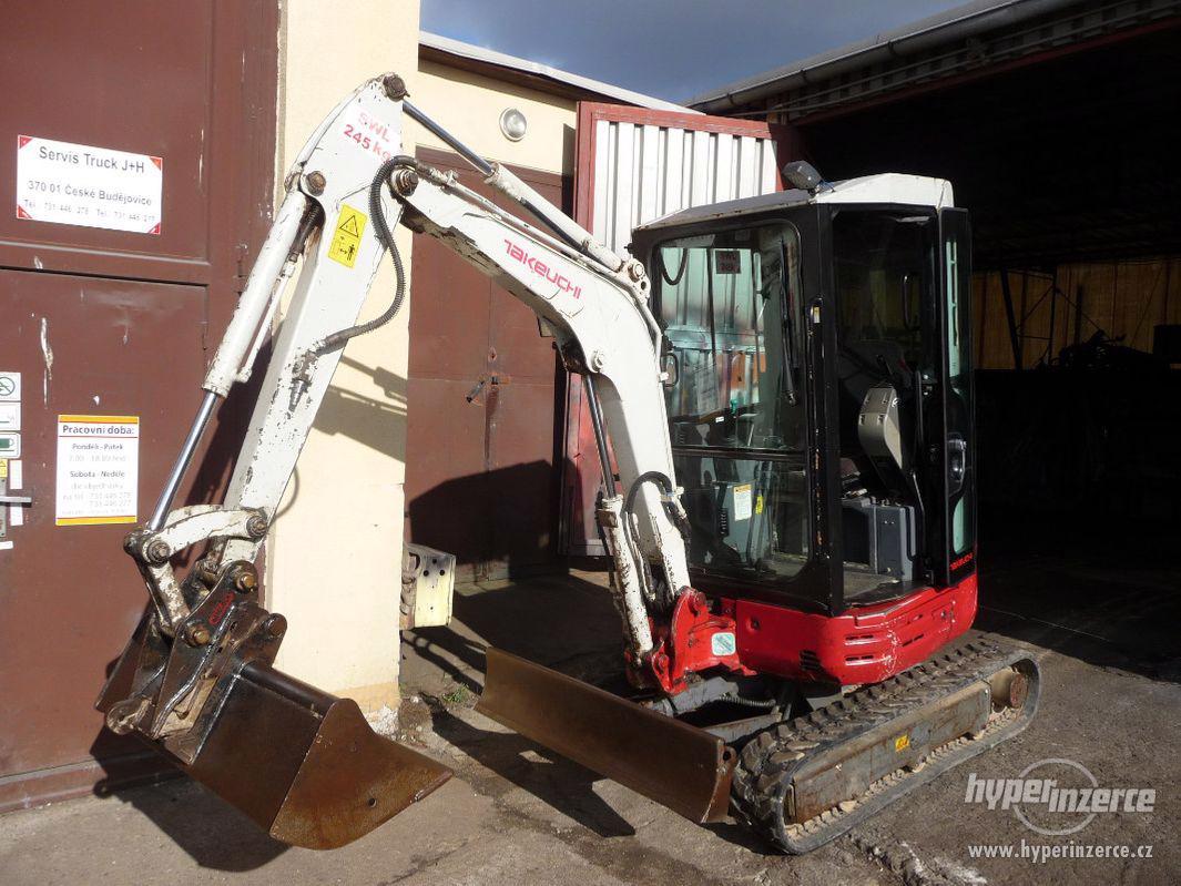 Minibagr Takeuchi TB 23 R - bazar - Hyperinzerce.cz