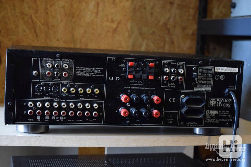 YAMAHA DSP-A592 VÝBORNÝ AV STEREO ZESILOVAČ !! - bazar - Hyperinzerce.cz