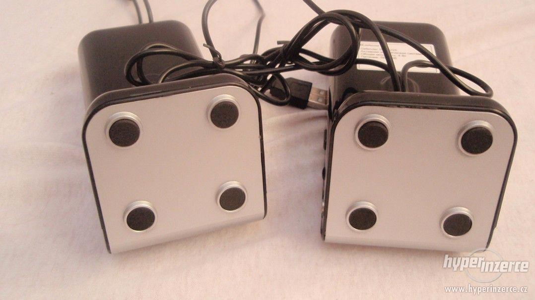 Reproduktory 2.0 přenosné 4W na USB k PC, notebooku - bazar ...