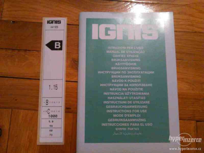 Zánovní pračka Ignis AWV 1035 - bazar - Hyperinzerce.cz