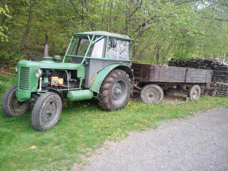 Zetor 50 super s vlekem - bazar - Hyperinzerce.cz