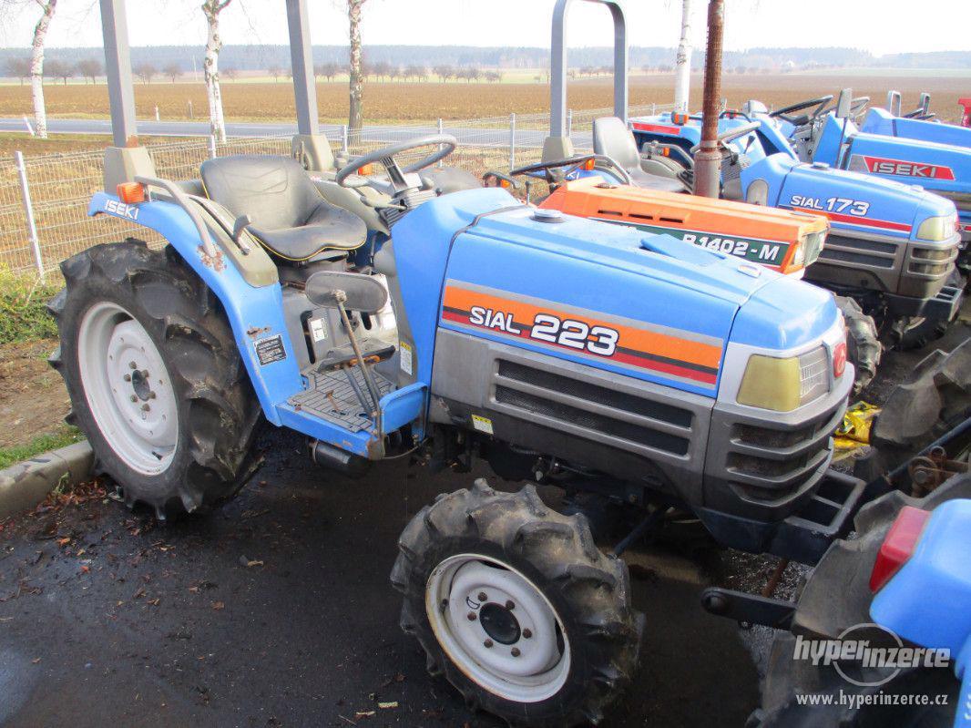 Malotraktor Iseki Sial 223 pěkný původní stav - bazar - Hyperinzerce.cz