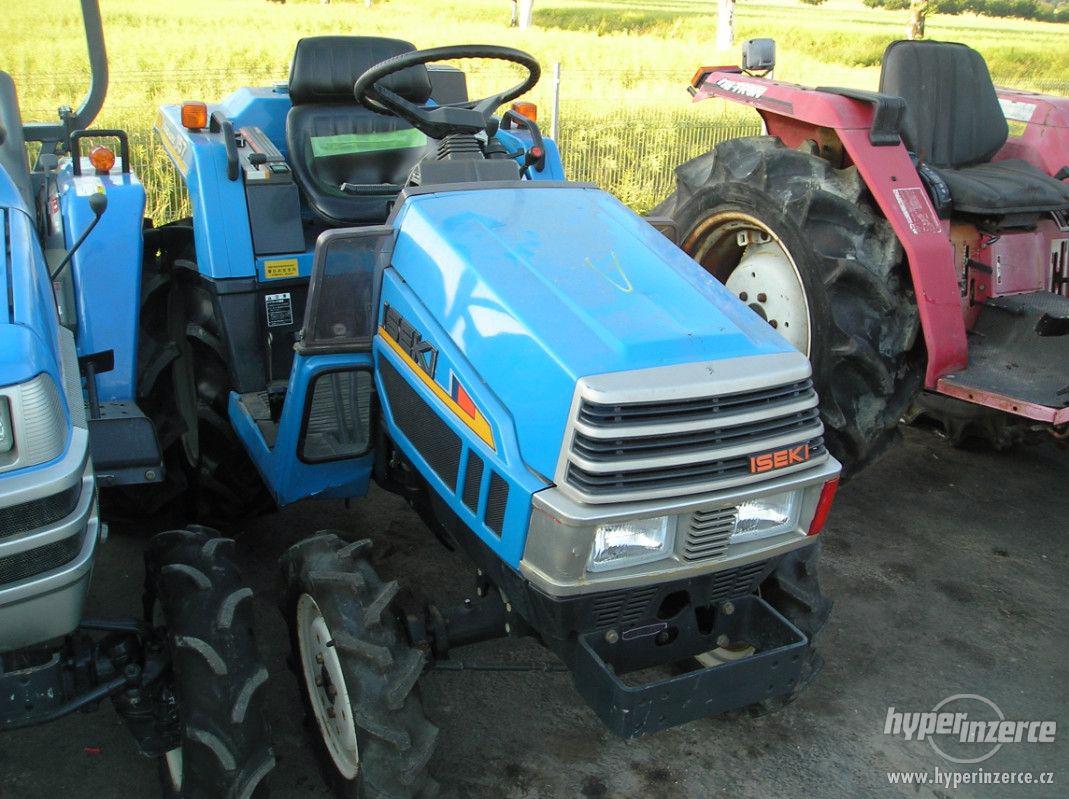 Malotraktor Iseki TU 157 super stav - bazar - Hyperinzerce.cz