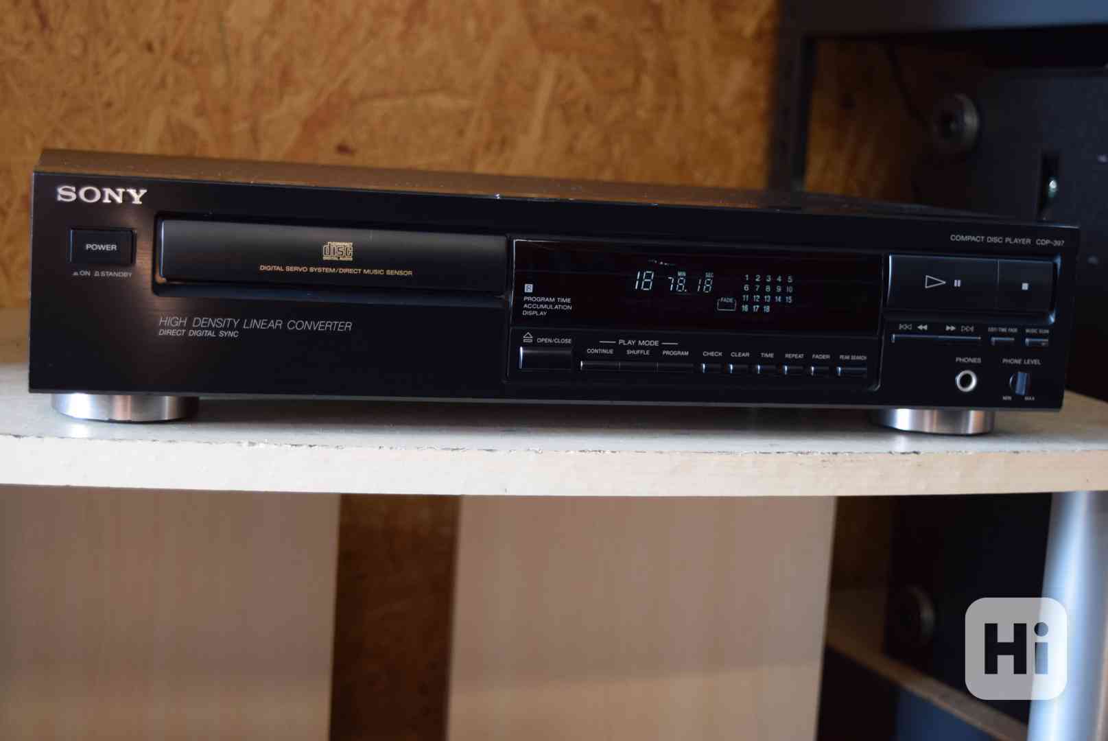 SONY CDP-397 VÝBORNÝ CD PŘEHRÁVAČ 2 ! - bazar - Hyperinzerce.cz