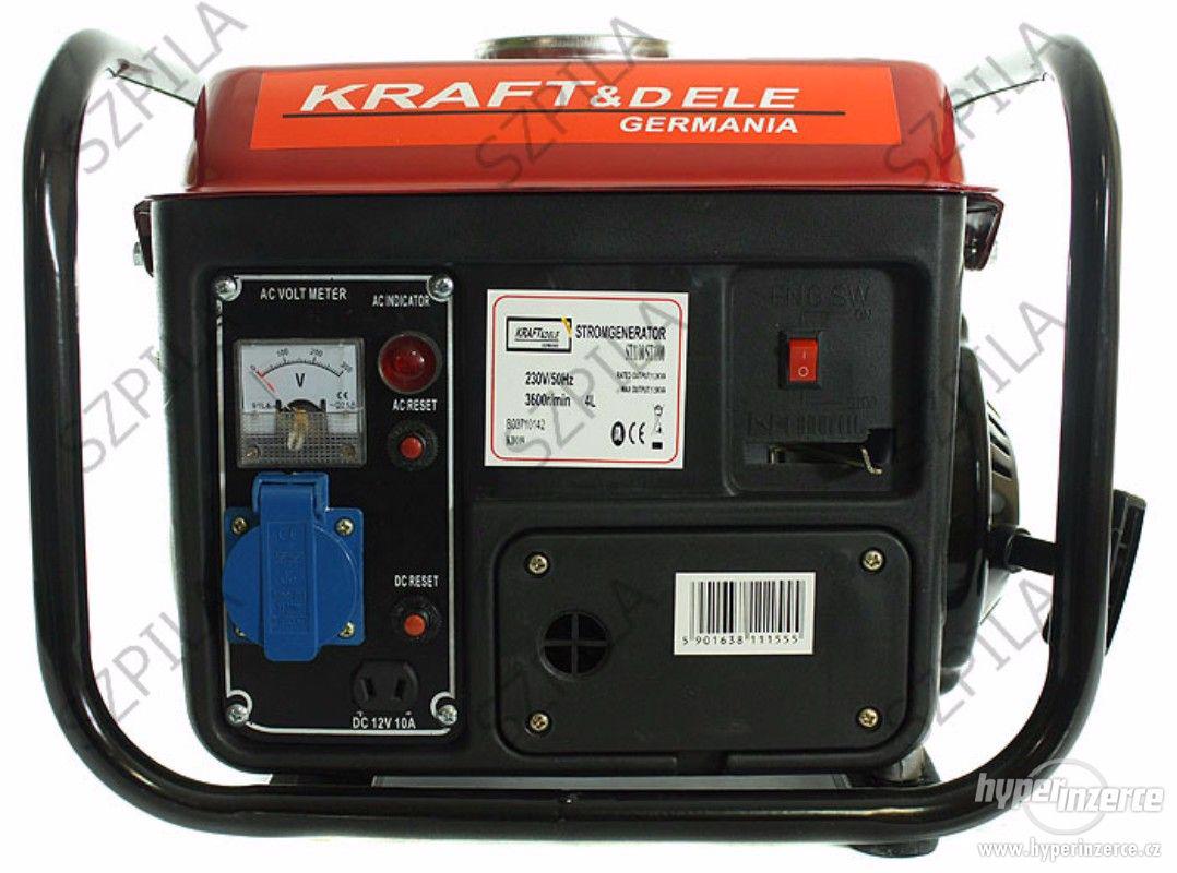 GENERÁTOR PROUDU 1500W 2HP KRAFT & DELE KD109 - BZ A62 - bazar ...