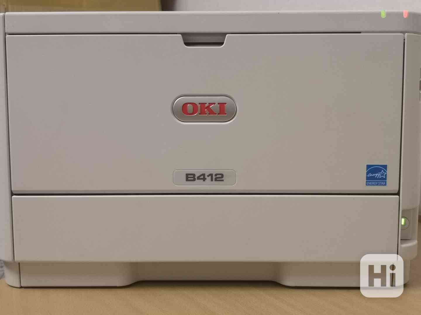 Rychlá laserová tiskárna OKI B412 - síťová karta a USB - bazar ...