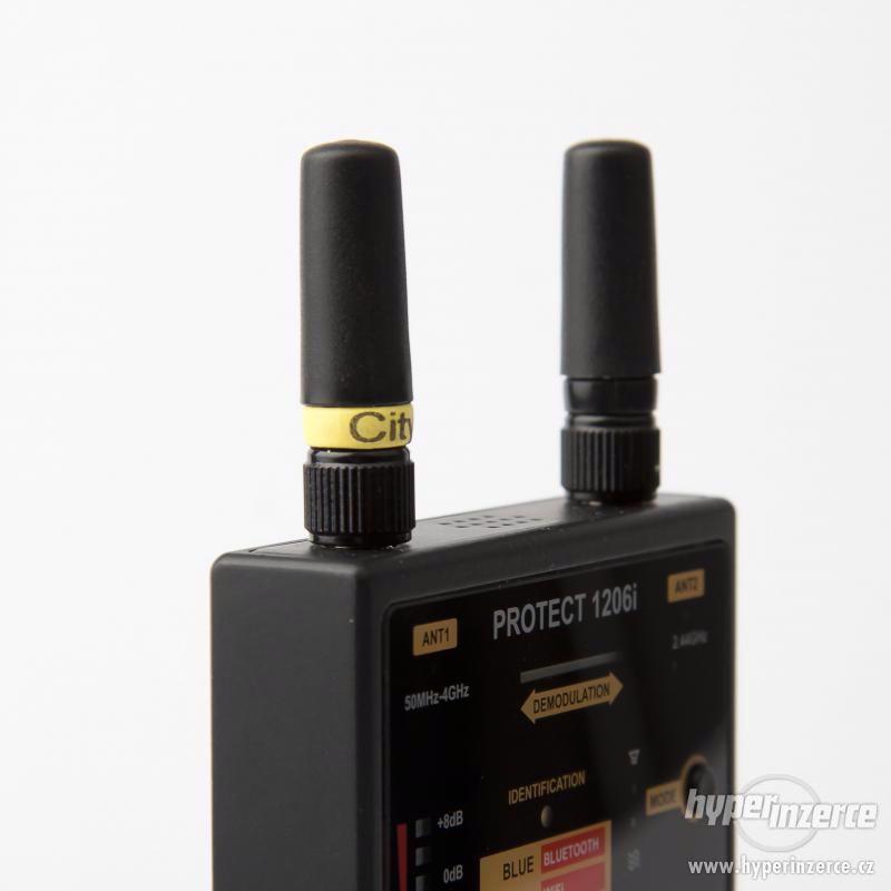 Detektor odposlechu štěnic Protect 1206i - bazar - Hyperinzerce.cz