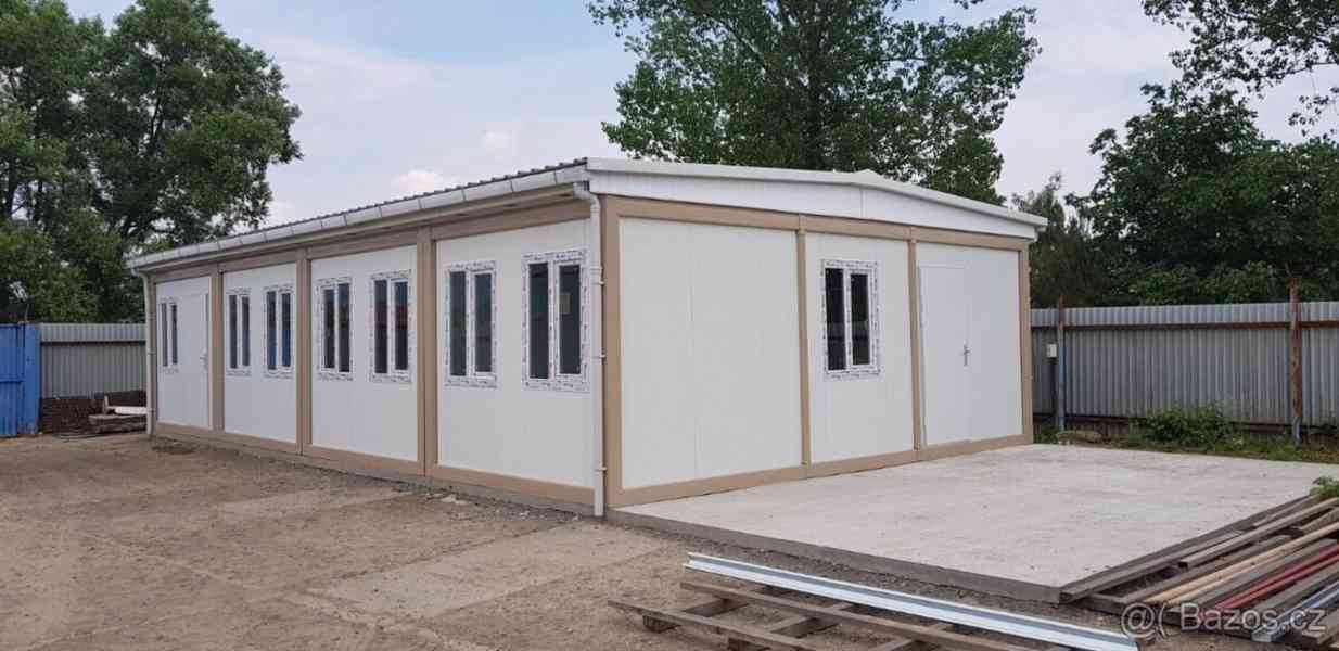 Sestava z obytných kontejnerů 12x7m (4ks 3x7m) z PUR panelů - bazar ...