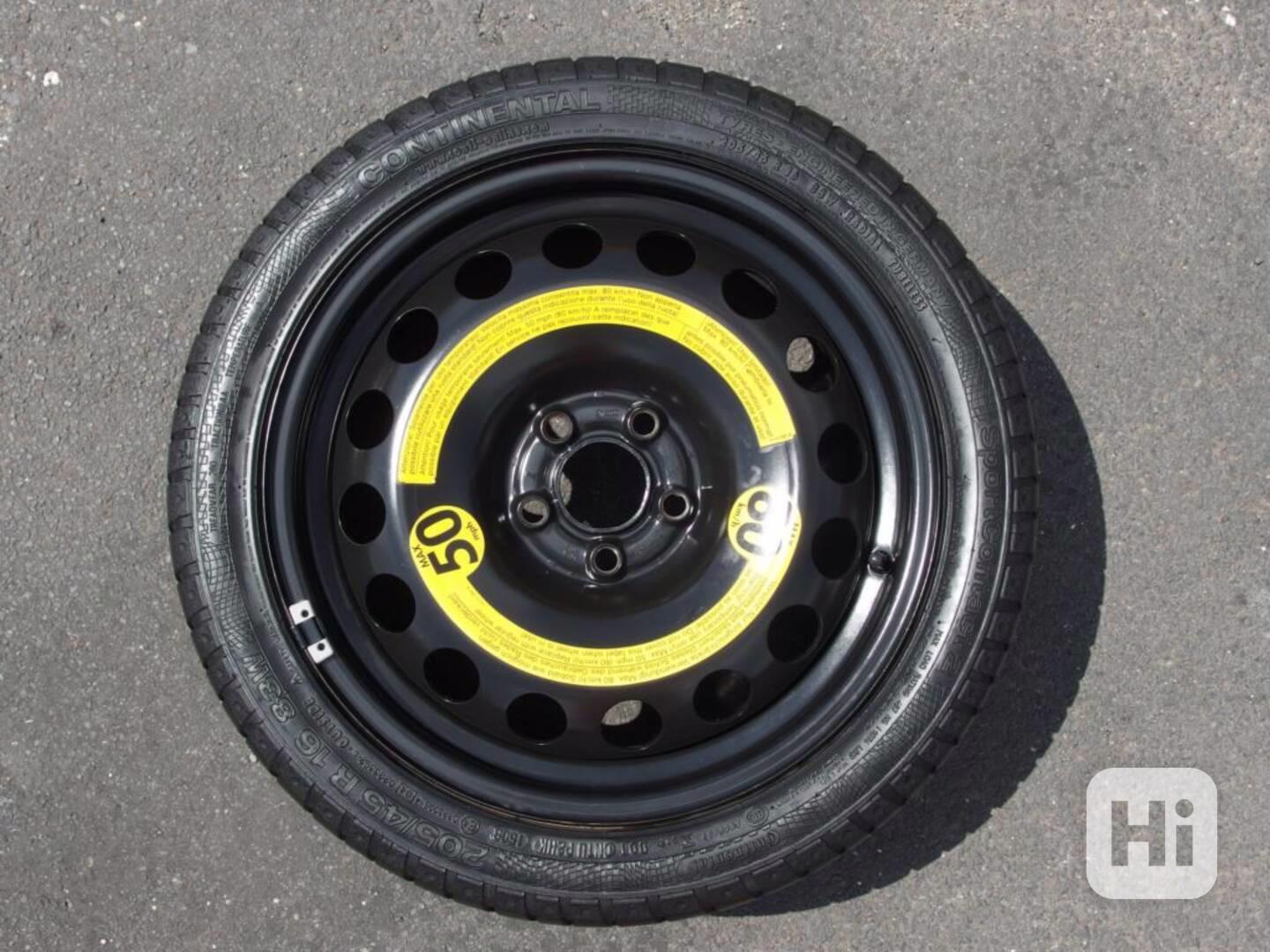 Originální dojezdové kolo Škoda Fabia I/Octavia I 205/45 R16 - bazar ...