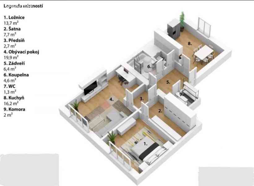 Prodej bytu 2+1 Hradec Králové - bazar - Hyperinzerce.cz
