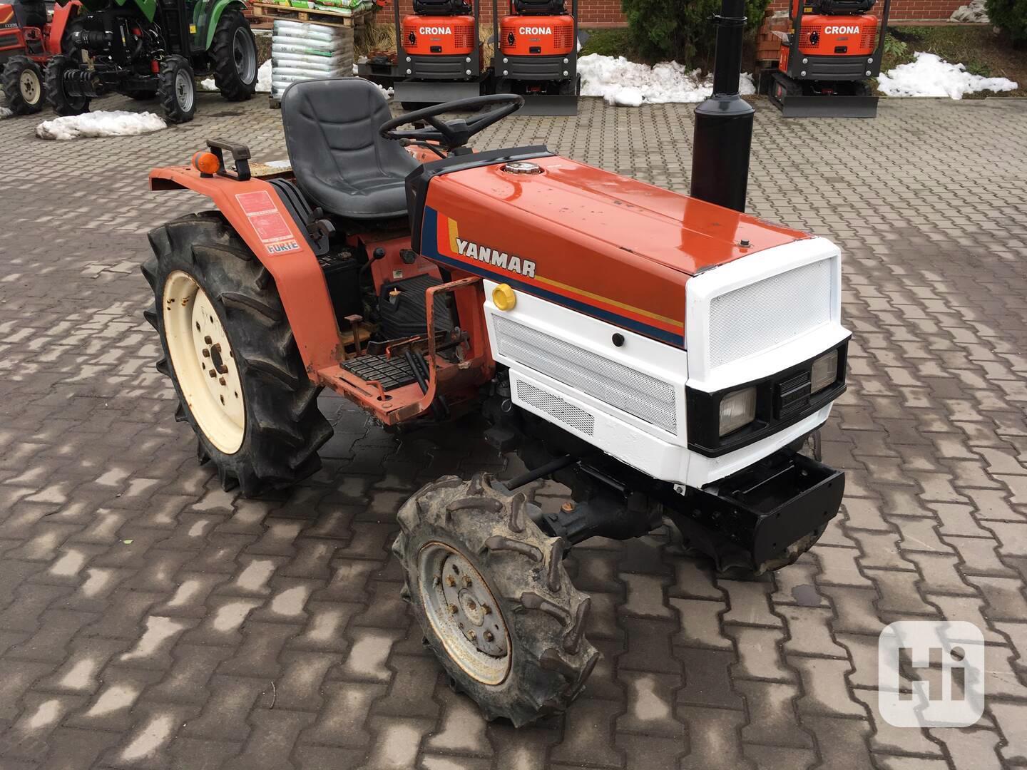 Traktor japonský Yanmar FX17D, 17Hp,4x4 - bazar - Hyperinzerce.cz