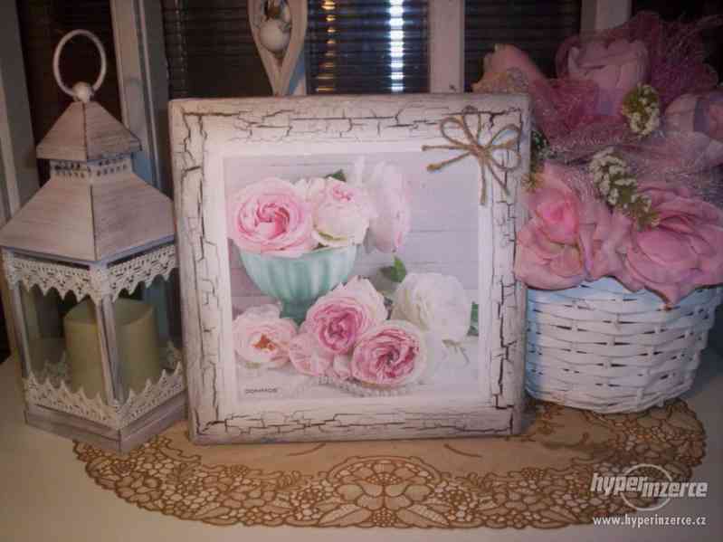 Dekorativní obrázky motivy růží - bazar - Hyperinzerce.cz