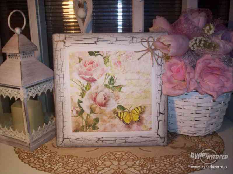 Dekorativní obrázky motivy růží - bazar - Hyperinzerce.cz