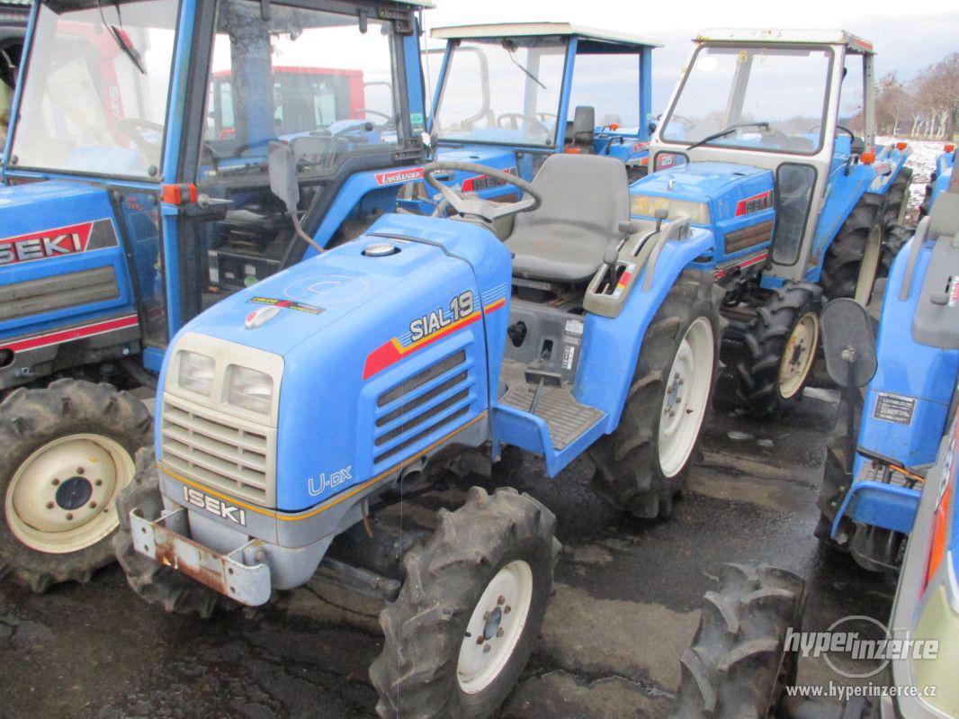 Malotraktor Iseki Sial 19 pěkný stav vše ok - bazar - Hyperinzerce.cz