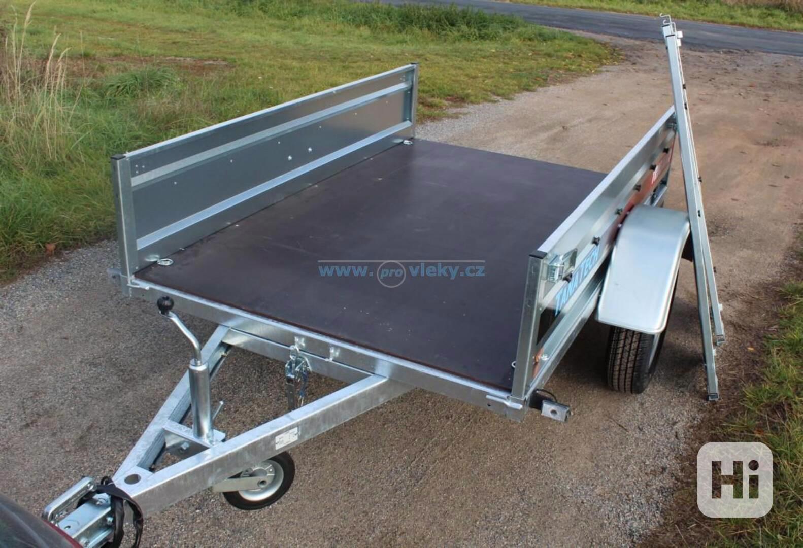 Přívěs Lider P205 205x132x39cm 750kg sklopný - bazar - Hyperinzerce.cz