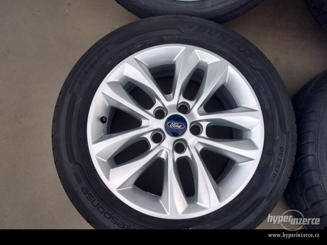 Alu kola Ford mondeo Focus 6,5x16 5x108 205/55R16 TOP STAV - bazar - Hyperinzerce.cz