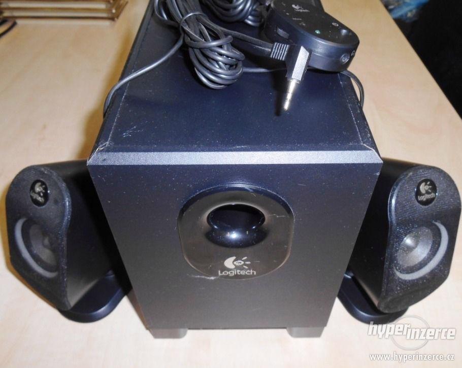 Logitech - sestava reproduktorů k PC - X 210 25w 2.1 - bazar ...