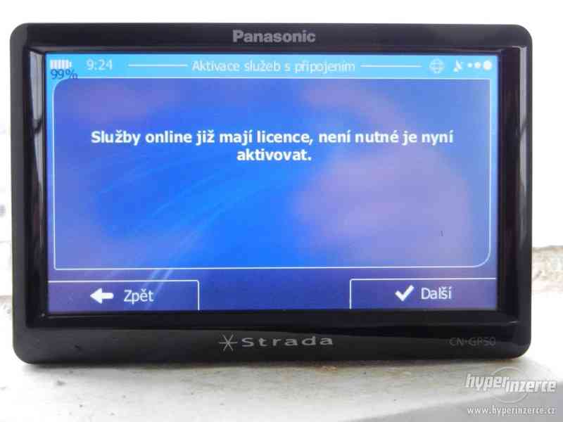 Panasonic Strada CN-GP50 mapy 2020 - Q2 - bazar - Hyperinzerce.cz