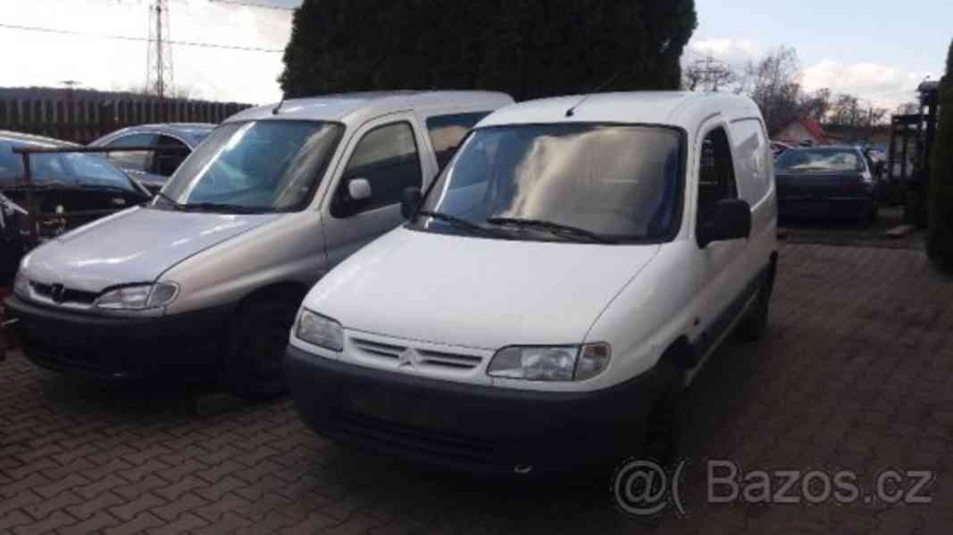 Citroen Berlingo a Peugeot Partner 1.8i a 1.9D - bazar - Hyperinzerce.cz