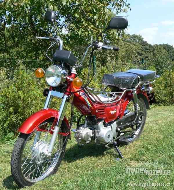 Moped LEO, 50ccm-čtyřtakt, SPZ 2 osoby - bazar - Hyperinzerce.cz