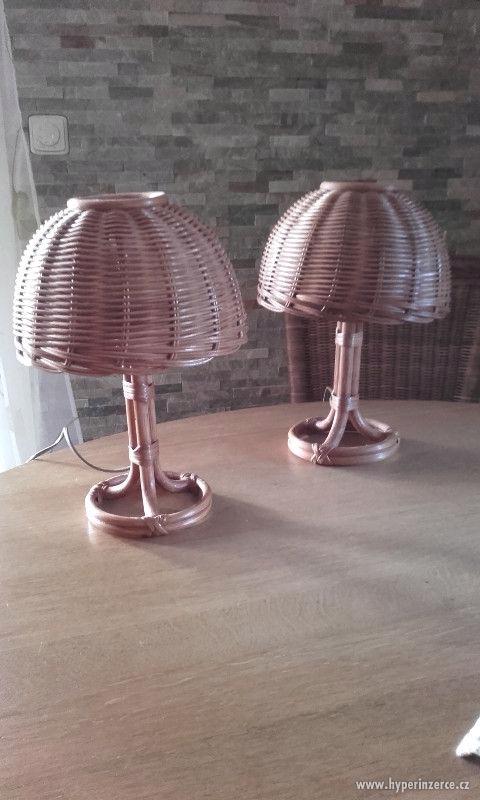 Lampičky z ratanu - bazar - Hyperinzerce.cz