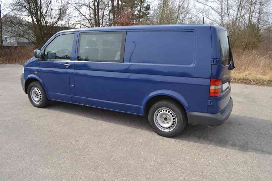 VW Transporter T5 LONG 2.5 TDi 96kw,ČR pův,6 míst,2křídlé dv - bazar ...