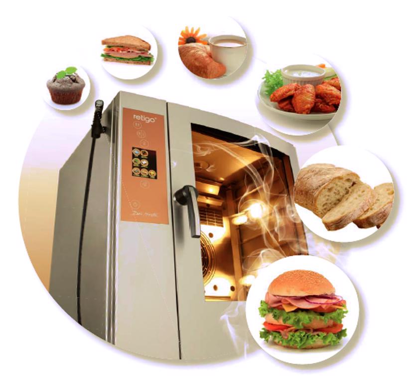 Konvektomat Retigo + pekařská pec Retigo DeliMaster 5 - bazar ...