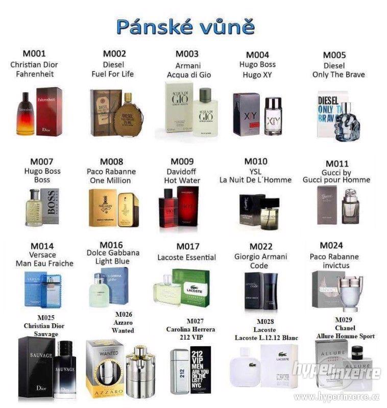 Kvalitní dámské i pánské parfémy - bazar - Hyperinzerce.cz