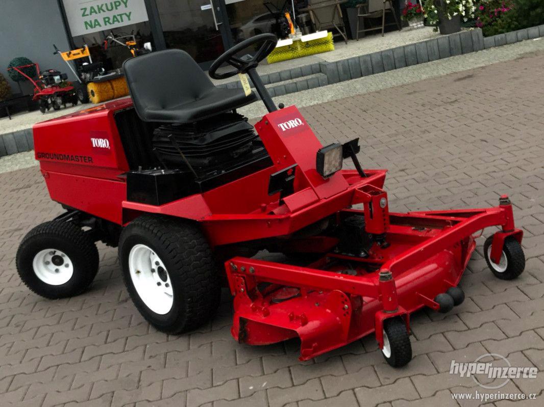Profesionální sekačka na trávu TORO Groundmaster 223 D - bazar ...