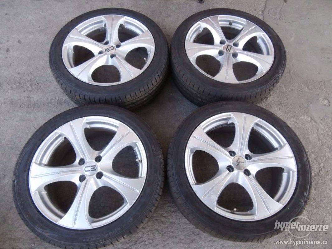Alu kola,elektrony rozteč 4x100 BSA vel.17 s pneu 215/45 R17 - bazar - Hyperinzerce.cz