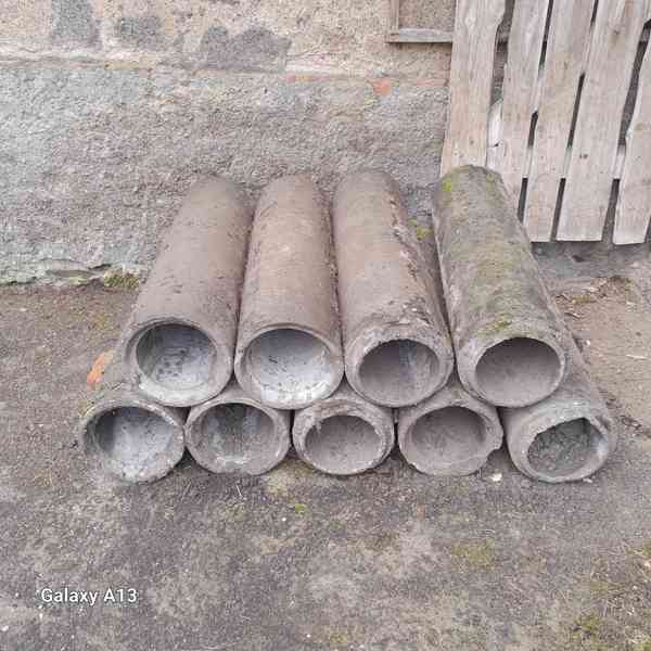 Betonové trubky - bazar - Hyperinzerce.cz