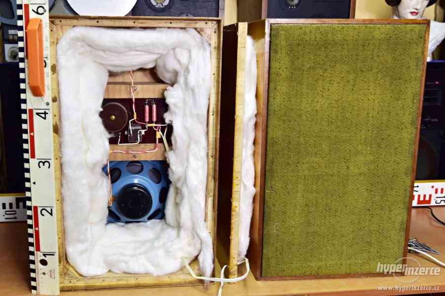 Třípásmové reprosoustavy - reproduktory Tesla, výborný zvuk - bazar ...