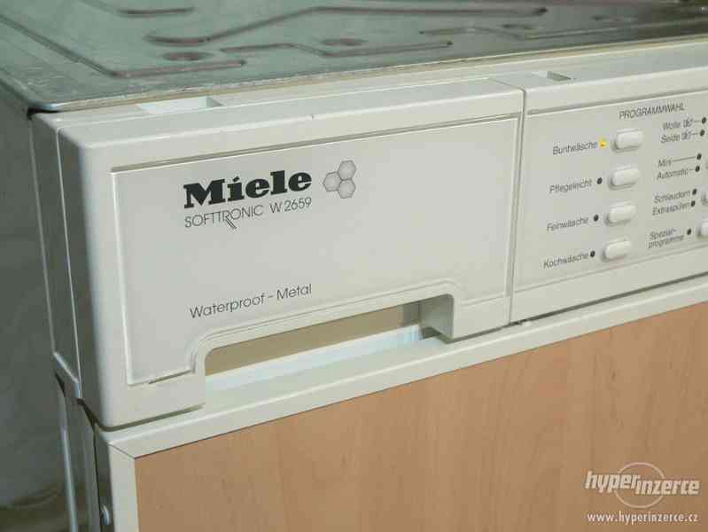 Pračka Miele W 2659 softronic, voštinový buben, 1600 otáček - bazar - Hyperinzerce.cz