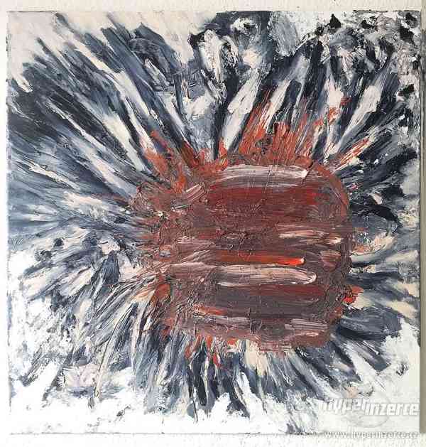 Obraz, moderní, abstraktní, malba, malba, umění, dar - bazar ...