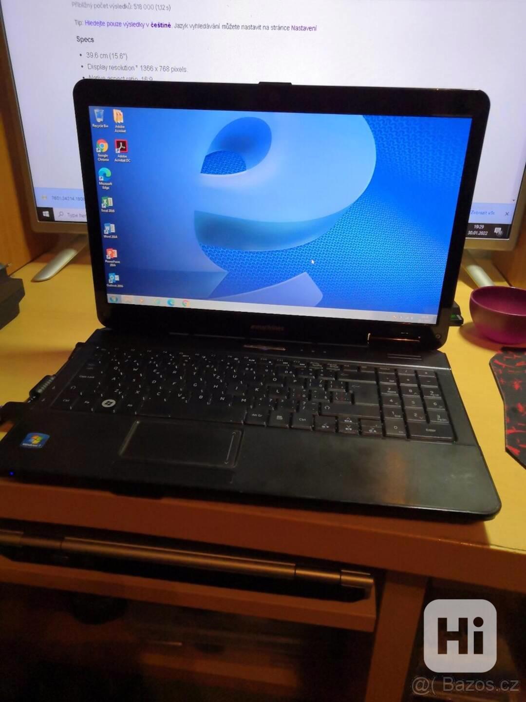 Notebook Emachines e725 plně funkční + Office 365+acrobat... - bazar ...