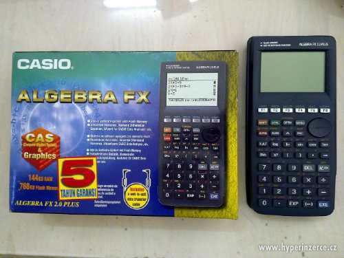 Casio Algebra Fx 2.0 Plus - bazar - Hyperinzerce.cz