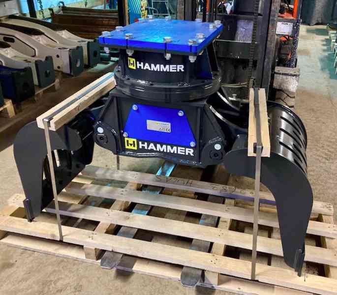 Drapák na bagr Hammer GR 45 S - bazar - Hyperinzerce.cz