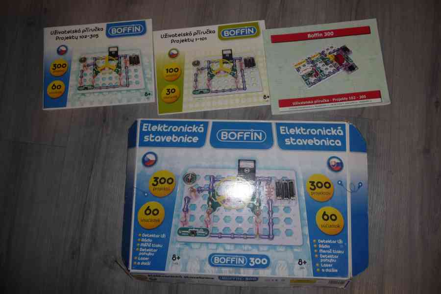 stavebnice Boffin 500 a Boffin 300 - bazar - Hyperinzerce.cz