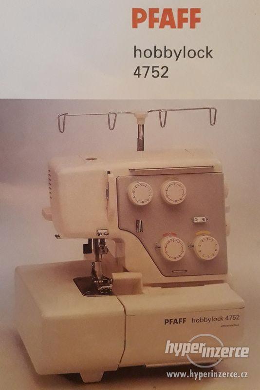 Šicí stroj Pfaff Hobbylock 4752 - TOP STAV - bazar - Hyperinzerce.cz
