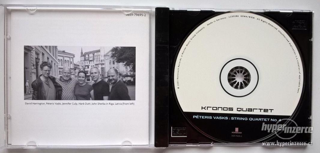 CD Kronos Quartet - Péteris Vasks: String quartet No. 4 - bazar - Hyperinzerce.cz