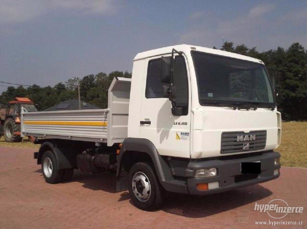 MAN LE 8.150 nový 3 stranný Sklápěč - bazar - Hyperinzerce.cz