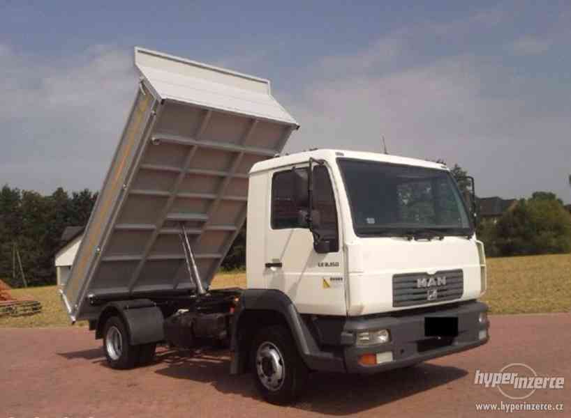 MAN LE 8.150 nový 3 stranný Sklápěč - bazar - Hyperinzerce.cz