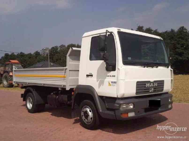 MAN LE 8.150 nový 3 stranný Sklápěč - bazar - Hyperinzerce.cz
