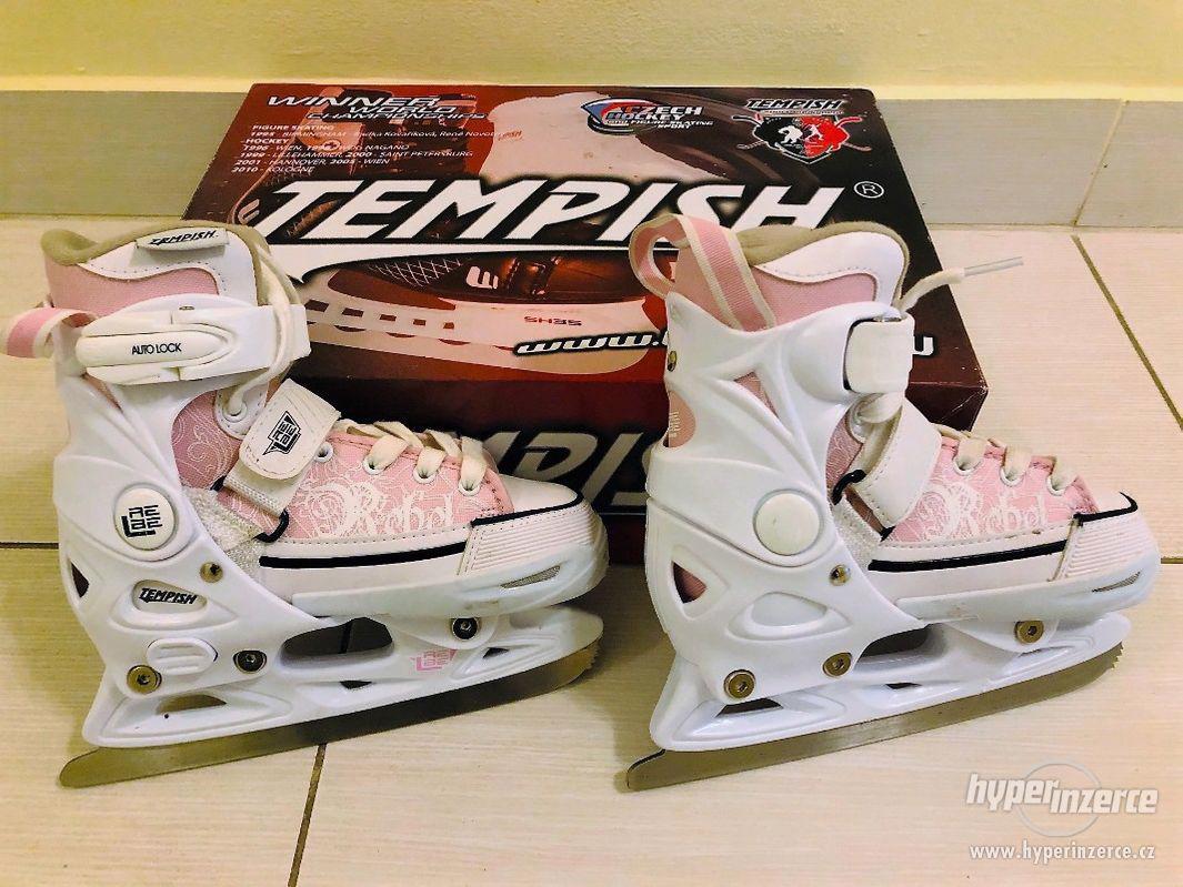 Dívčí lední brusle Tempish - bazar - Hyperinzerce.cz