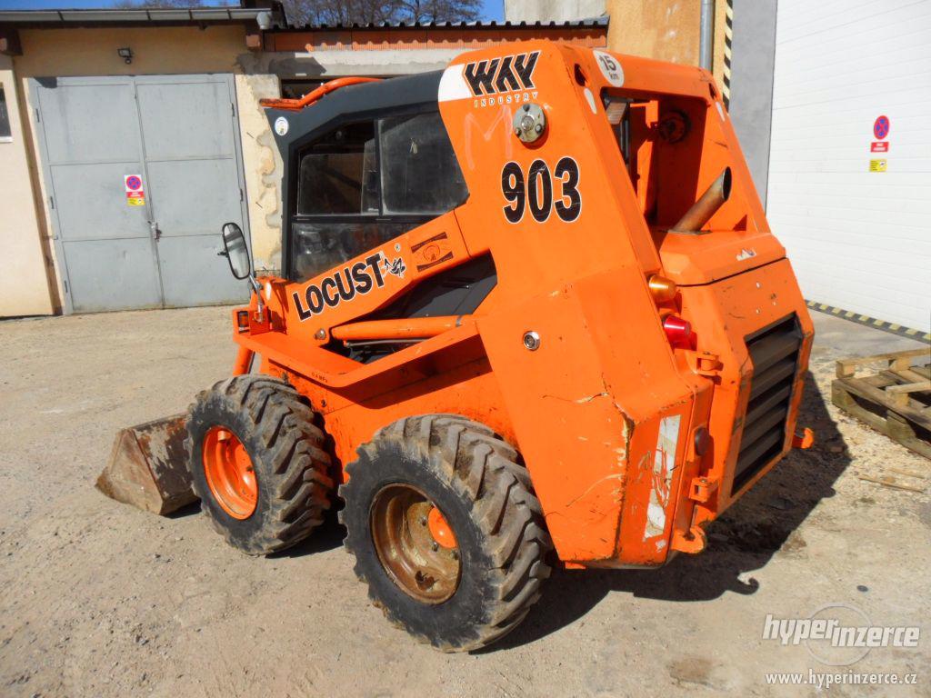 Smykem řízený nakladač Locust 903, r.v. 2007 - bazar - Hyperinzerce.cz