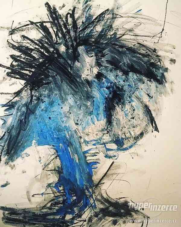 50x65, moderní, umění, malba, malba, obraz, dar, umělecký ob - bazar ...