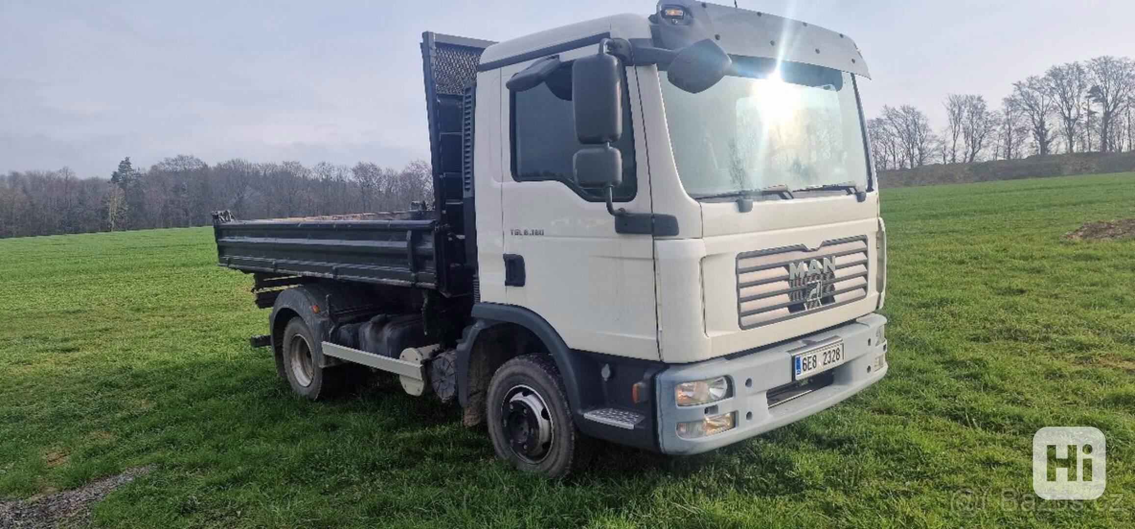 Man tgl 8.180 třístranný sklápěč - bazar - Hyperinzerce.cz