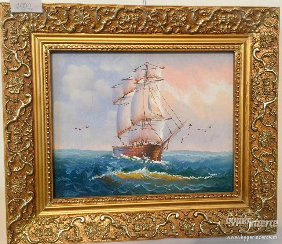 Zámecký Barokní obraz - bazar - Hyperinzerce.cz