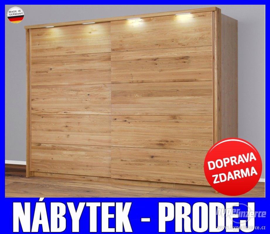 Skříň - DIVOKÝ DUB MASIV - 2 PROVEDENÍ - bazar - Hyperinzerce.cz